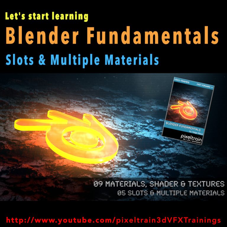 [Tutorial] Blender Fundamentals – Multiple Materials on one object & Slots (Demo Lesson) – Helge ...